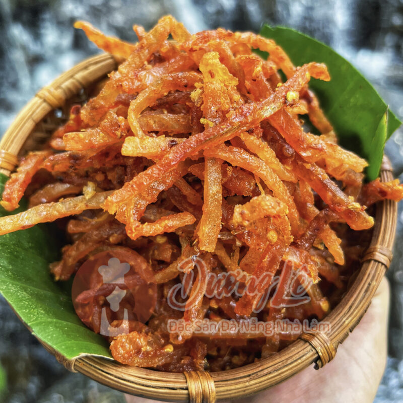 Cá bò rim sốt tỏi - Bò khô Đà Nẵng